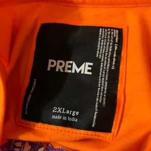 Preme | Shirts | Preme Mens Orange Shirt Lead The Way Us Size Xxl ...